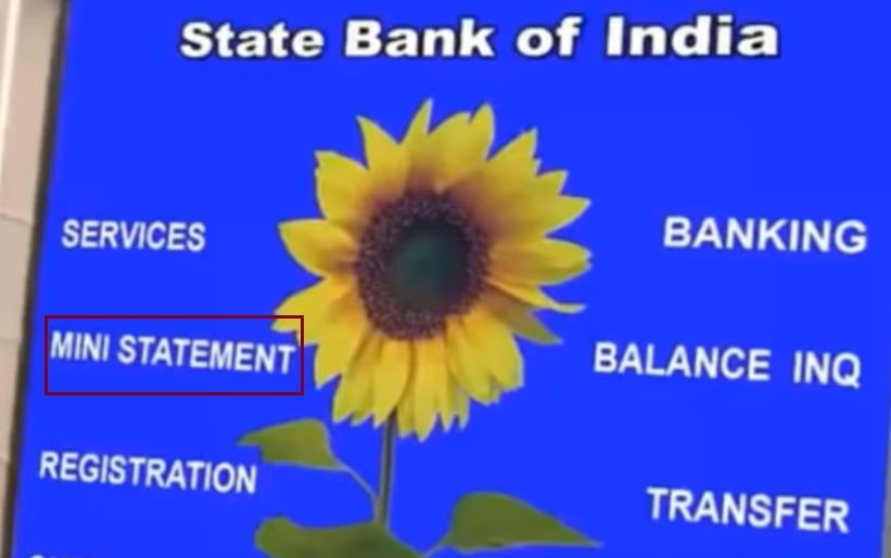 How To Get Mini Statement Through SBI ATM Machine How To Get Mini Statement Through SBI ATM Machine