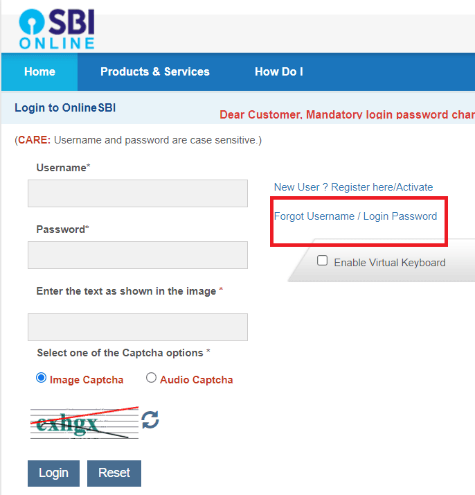 How To Reset YONO SBI Forgot Username And Password Online How To Reset YONO SBI Forgot Username And Password Online